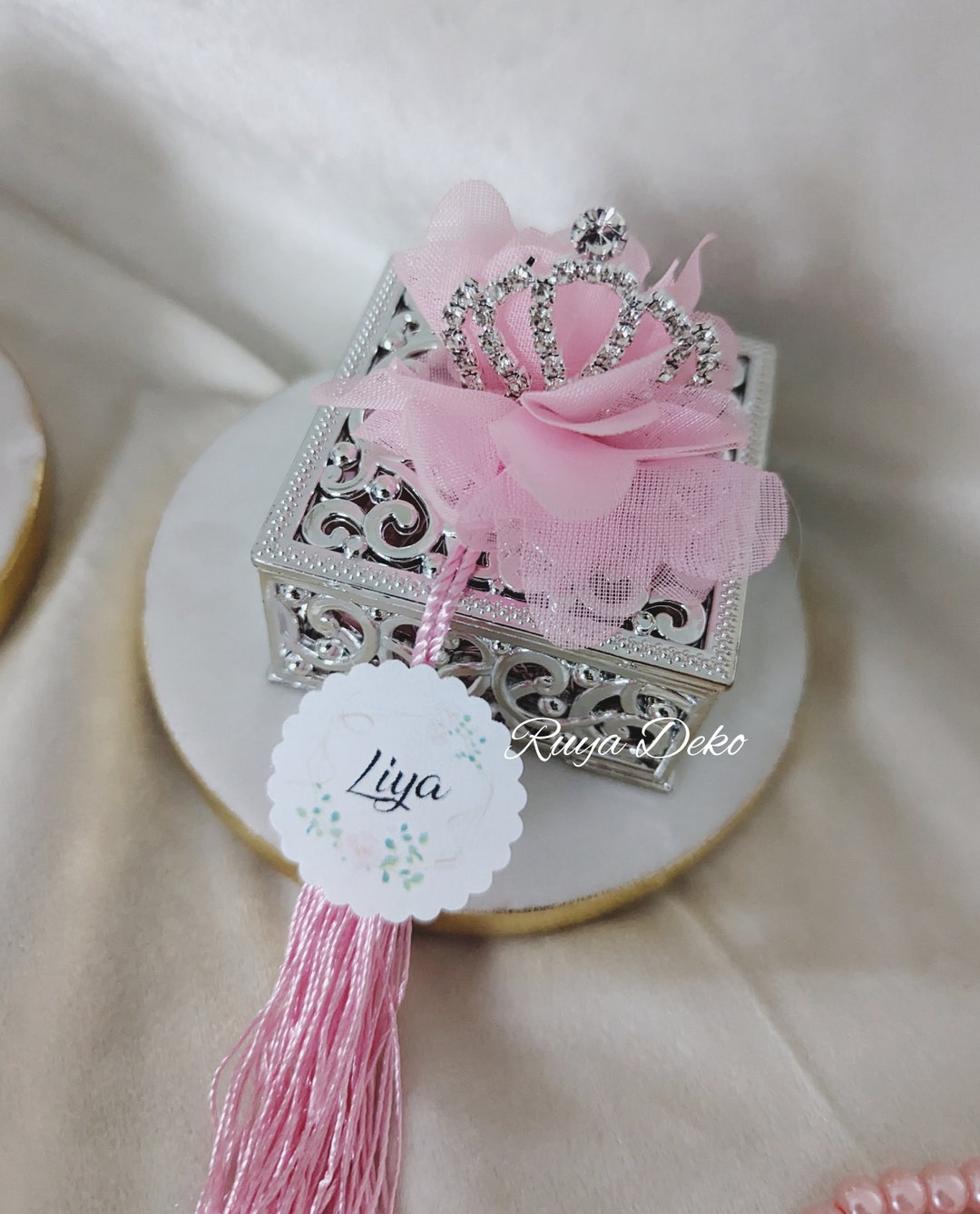 Personalized Guest Gifts Tesbih With Box, Hediyelik Tesbih, Prayer ...