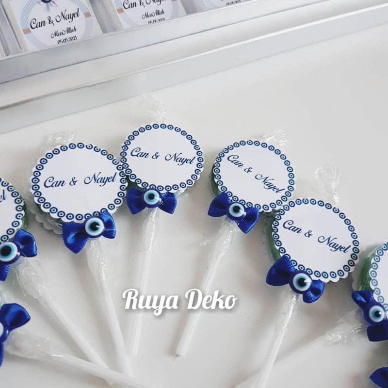 Personalisierte lollies hochzeit - Etsy.de
