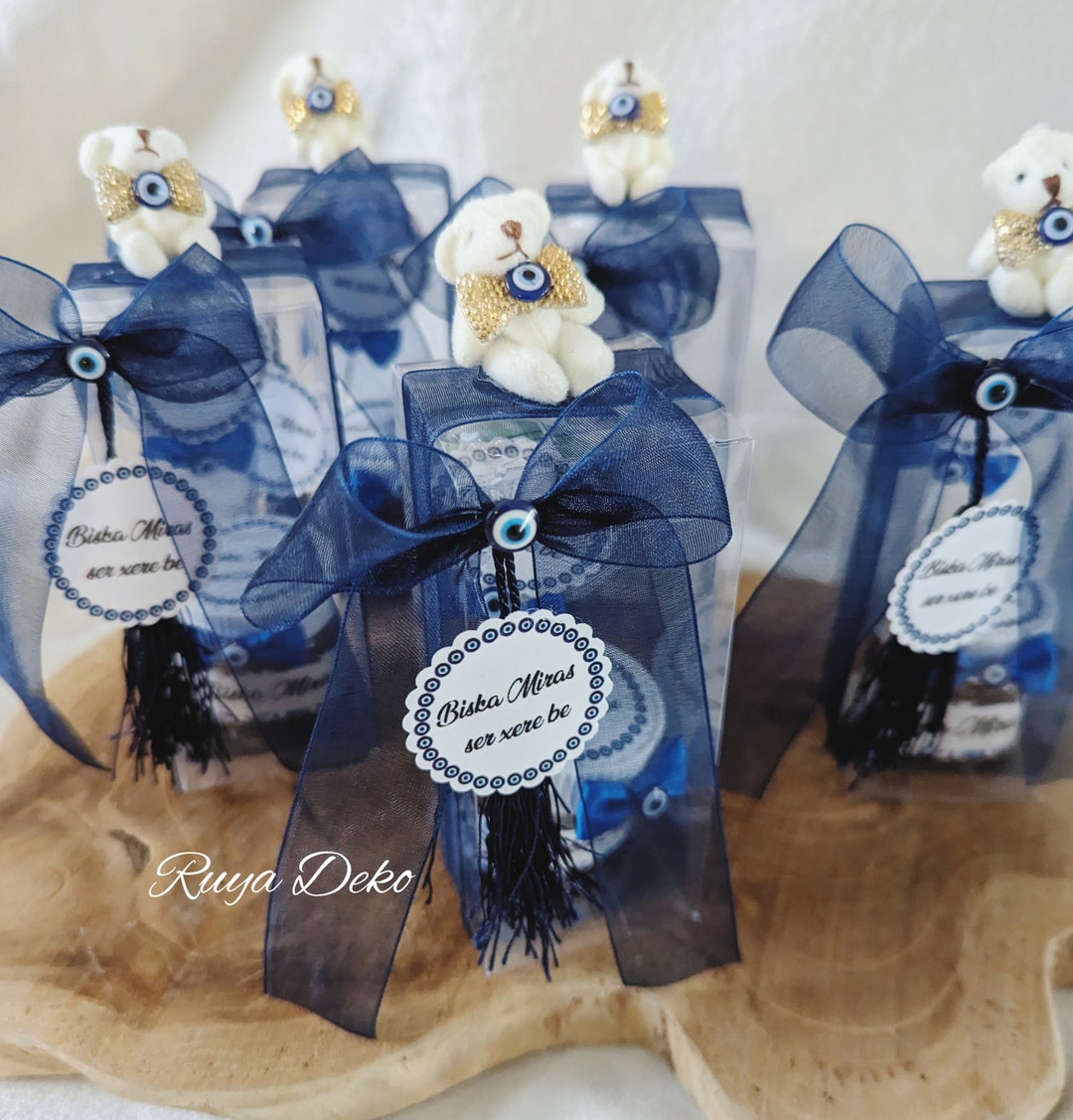 Personalized Favors, Gift Box Nutella, Lollipop, Teddy Bear Sünnet ...