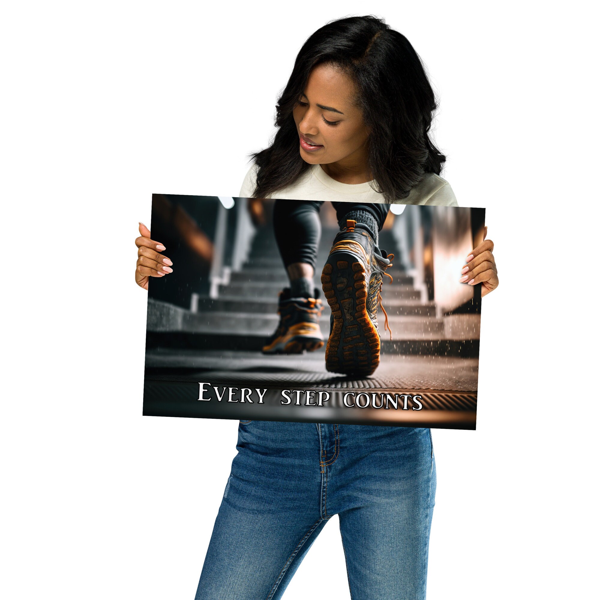 Every Step Counts Motivational Poster without Frame - Etsy