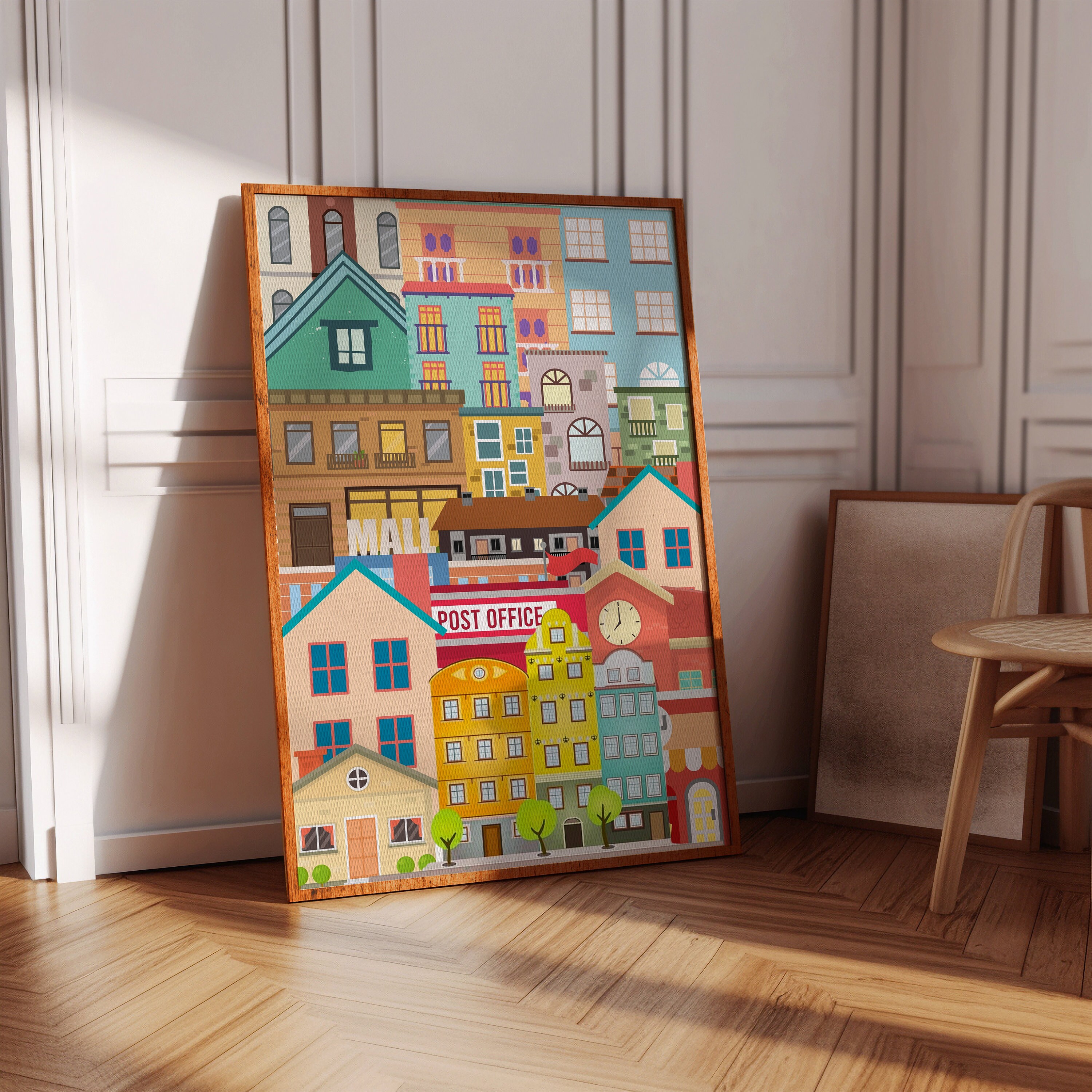 City Poster, Wall Art, Digital Download, Trendy Wall Art, Digital ...