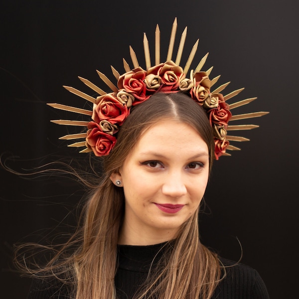 Spike Flower Crown - Etsy