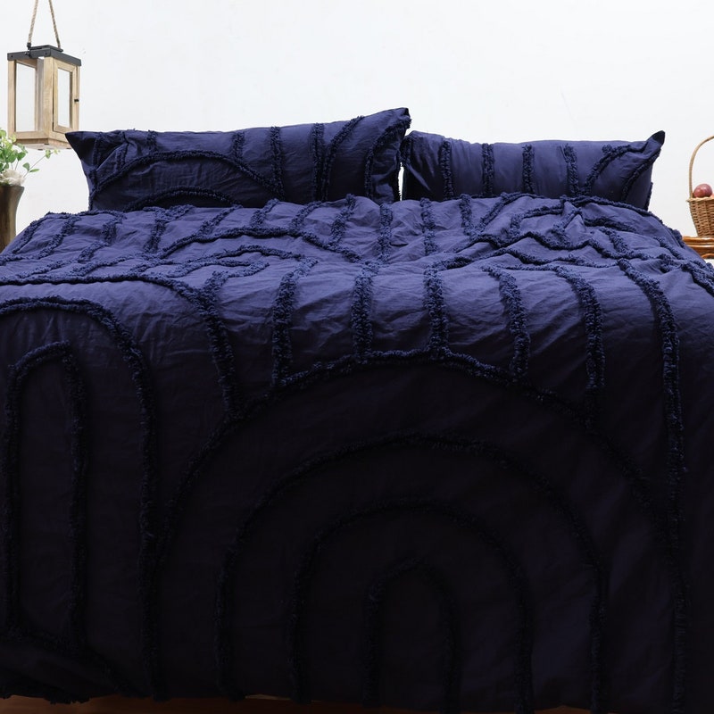 Navy Blue Duvet - Etsy