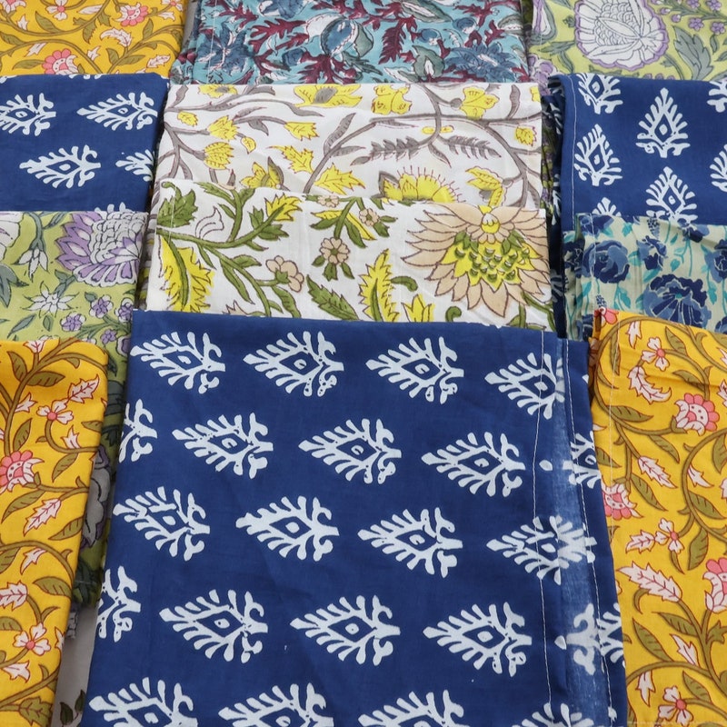 Block Print Napkins - Etsy