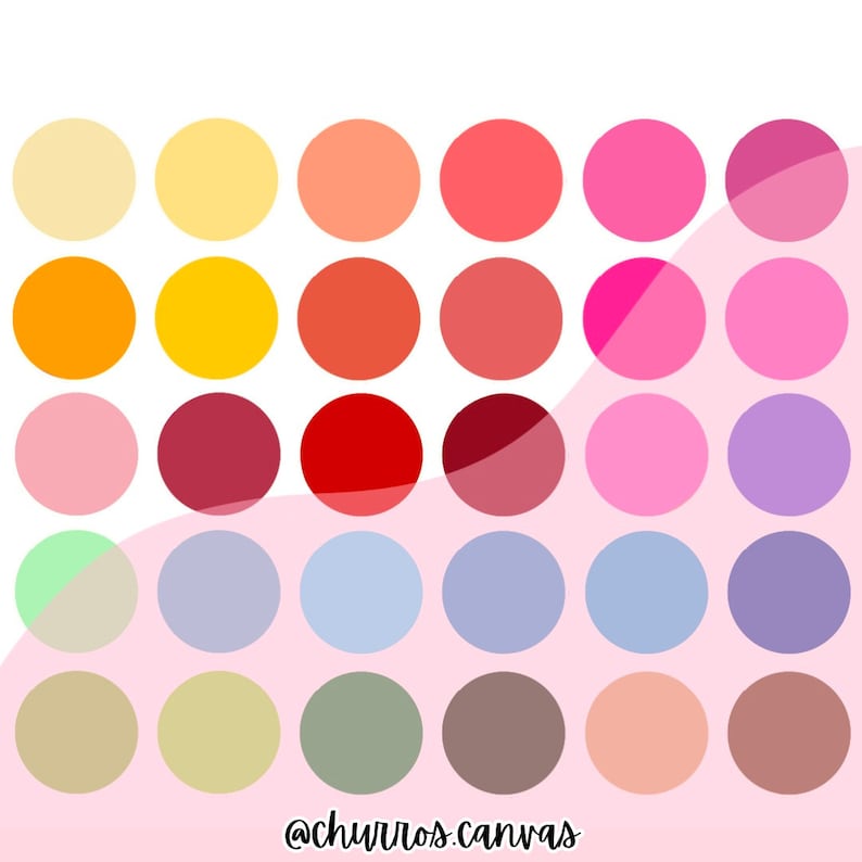 Hawaii| Tropical| Beach Edition| Procreate Color Palette Bundle | 100 ...