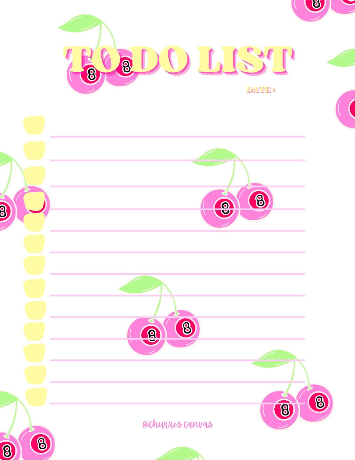 Printable to Do List, Daily To-do PDF Planner Checklist - Etsy