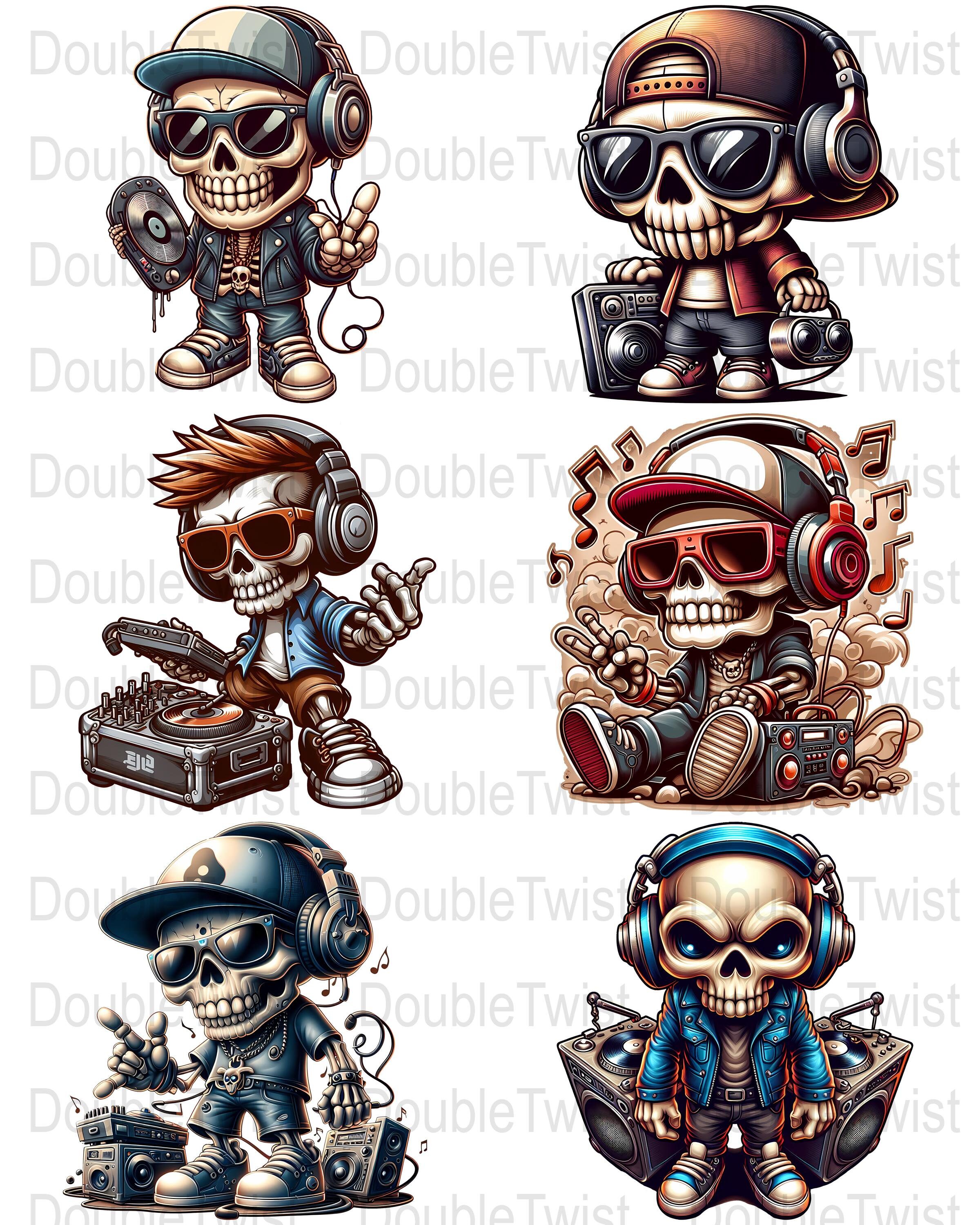Skullboy PNG Clipart, Hip Hop Skull, Digital Download, Urban Style ...