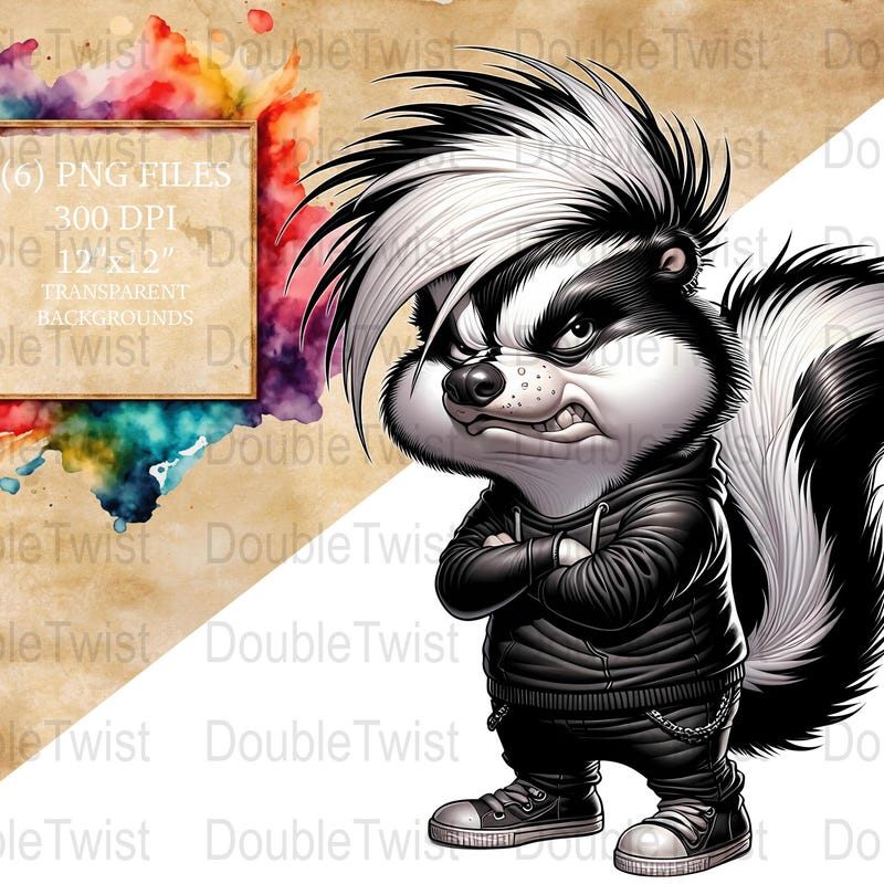 Skunk Sticker - Etsy