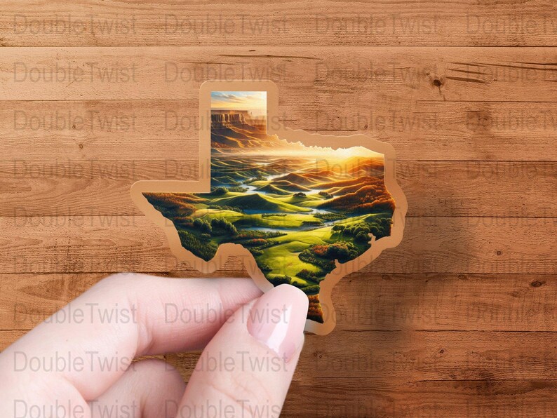 Texas Scenery Outline PNG, Diverse Texas Landscapes Illustration, Wall ...