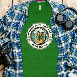 St. Patrick's Day Beer Tester Badge Digital Download, Irish Celebration ...