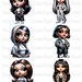 Cholo Doll Clipart PNG, Urban Fashion Girl Digital Art, Modern Female ...