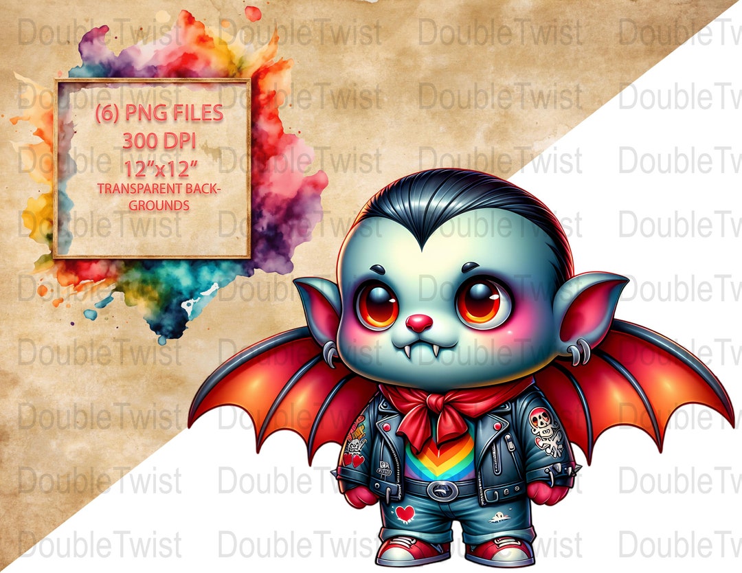 Vampire Biker Clipart Set, Halloween Graphics (PNG Files) - Etsy