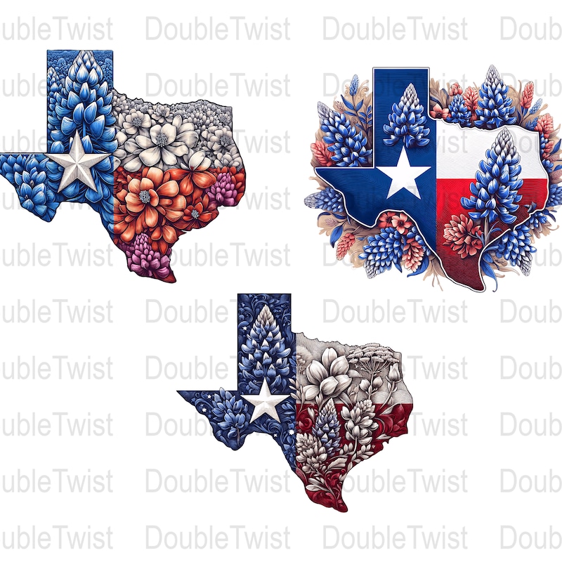 Texas Bluebonnets Svg - Etsy