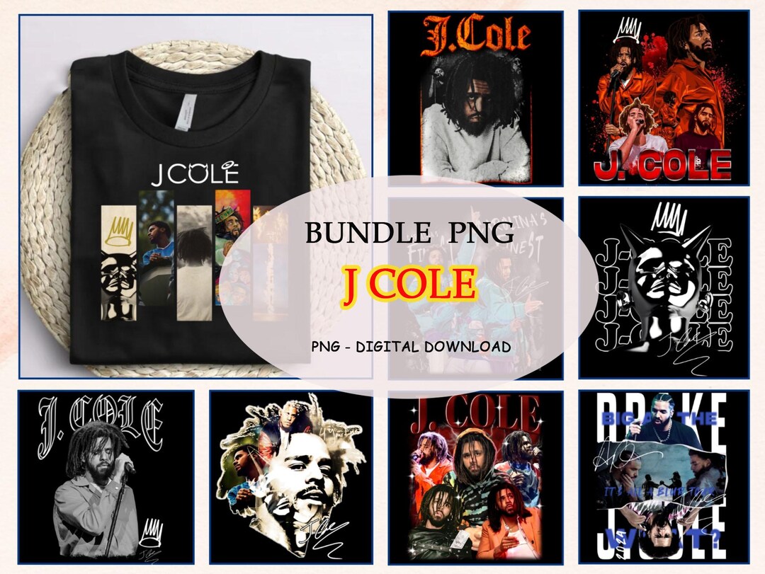J Cole Png, Vintage J Cole Dreamville Png Bundle, J Cole Svg, Music ...