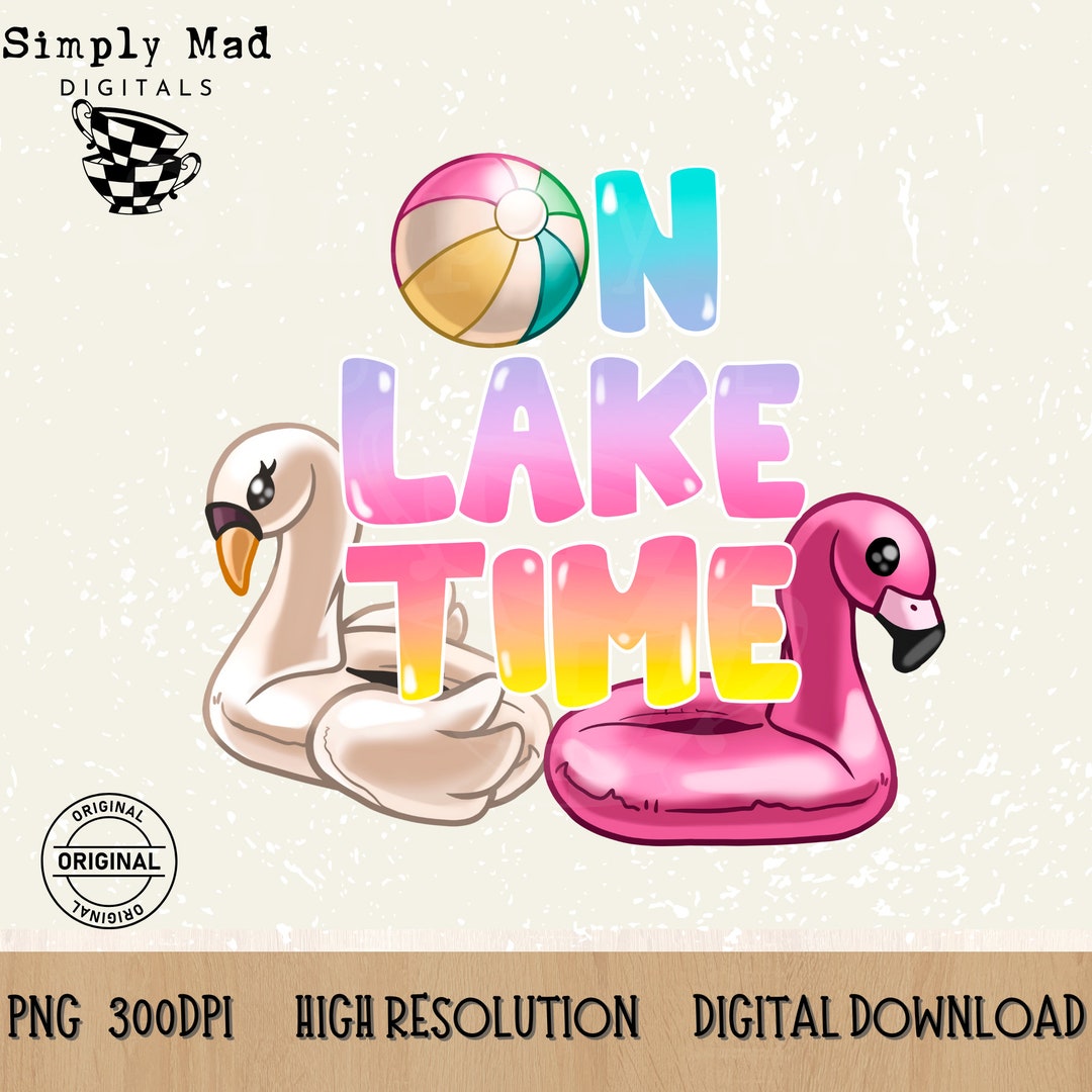 On Lake Time Png - Lake Png - Boating Png - Summer Png - Digital ...
