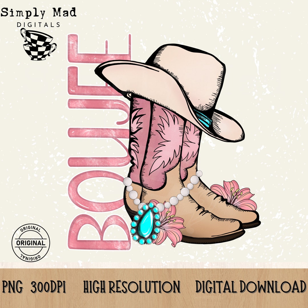 Boujee Cowgirl Png Western Png Country Western Shirt Png Digital ...