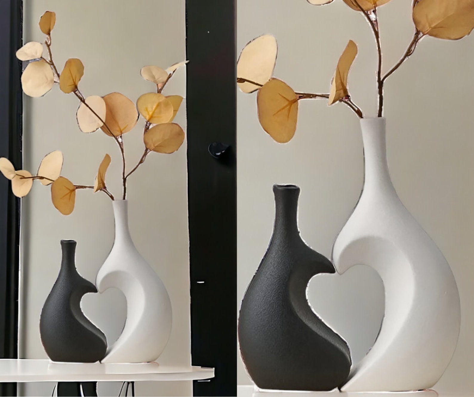 Ceramic Vase Decorative Ceramic Vase Handmade Ceramic Vase Abstract ...