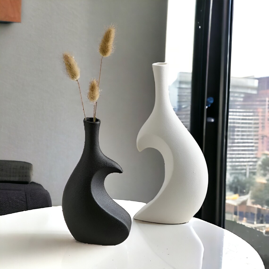 Ceramic Vase Decorative Ceramic Vase Handmade Ceramic Vase Abstract ...
