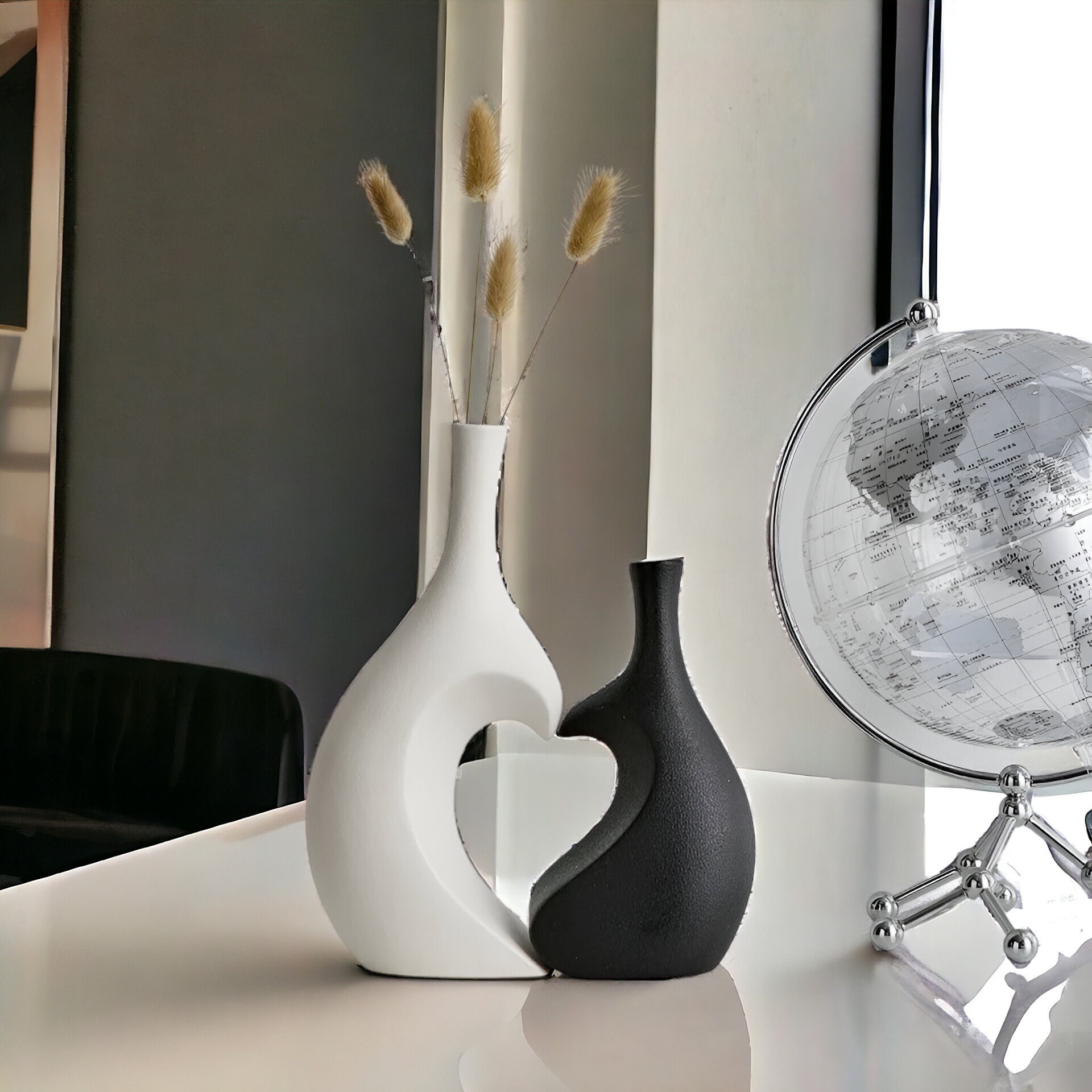 Ceramic Vase Decorative Ceramic Vase Handmade Ceramic Vase Abstract ...