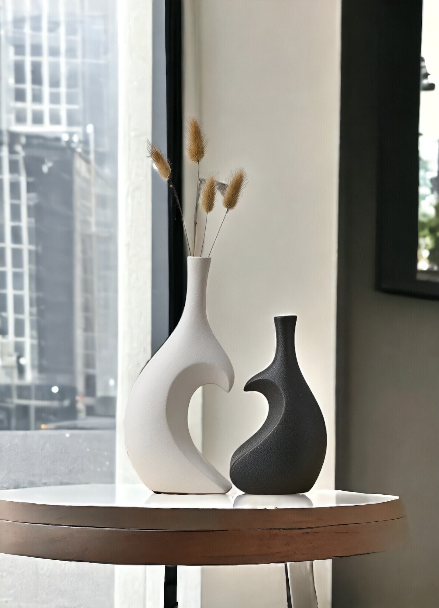 Ceramic Vase Decorative Ceramic Vase Handmade Ceramic Vase Abstract ...