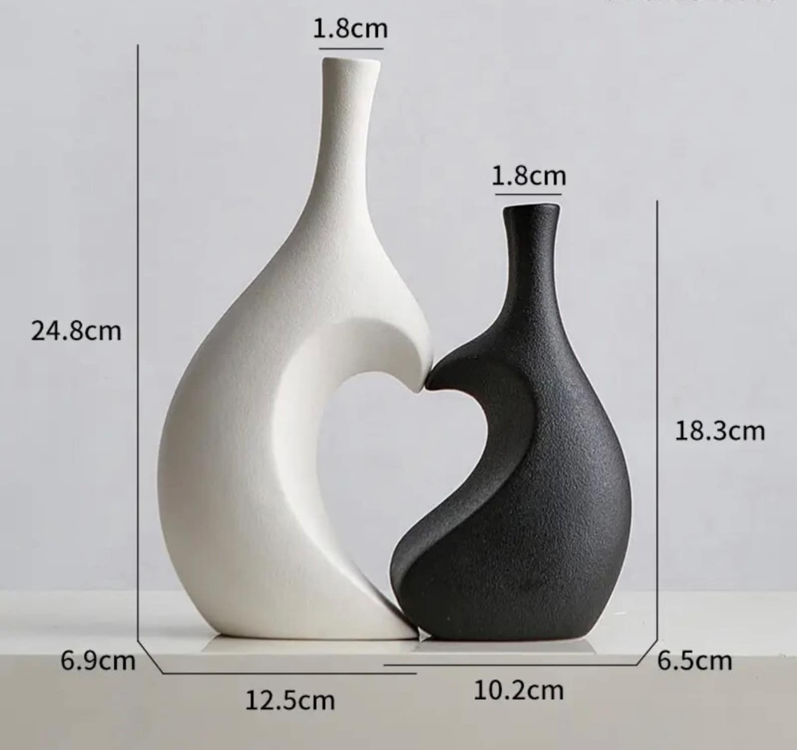 Ceramic Vase Decorative Ceramic Vase Handmade Ceramic Vase Abstract ...