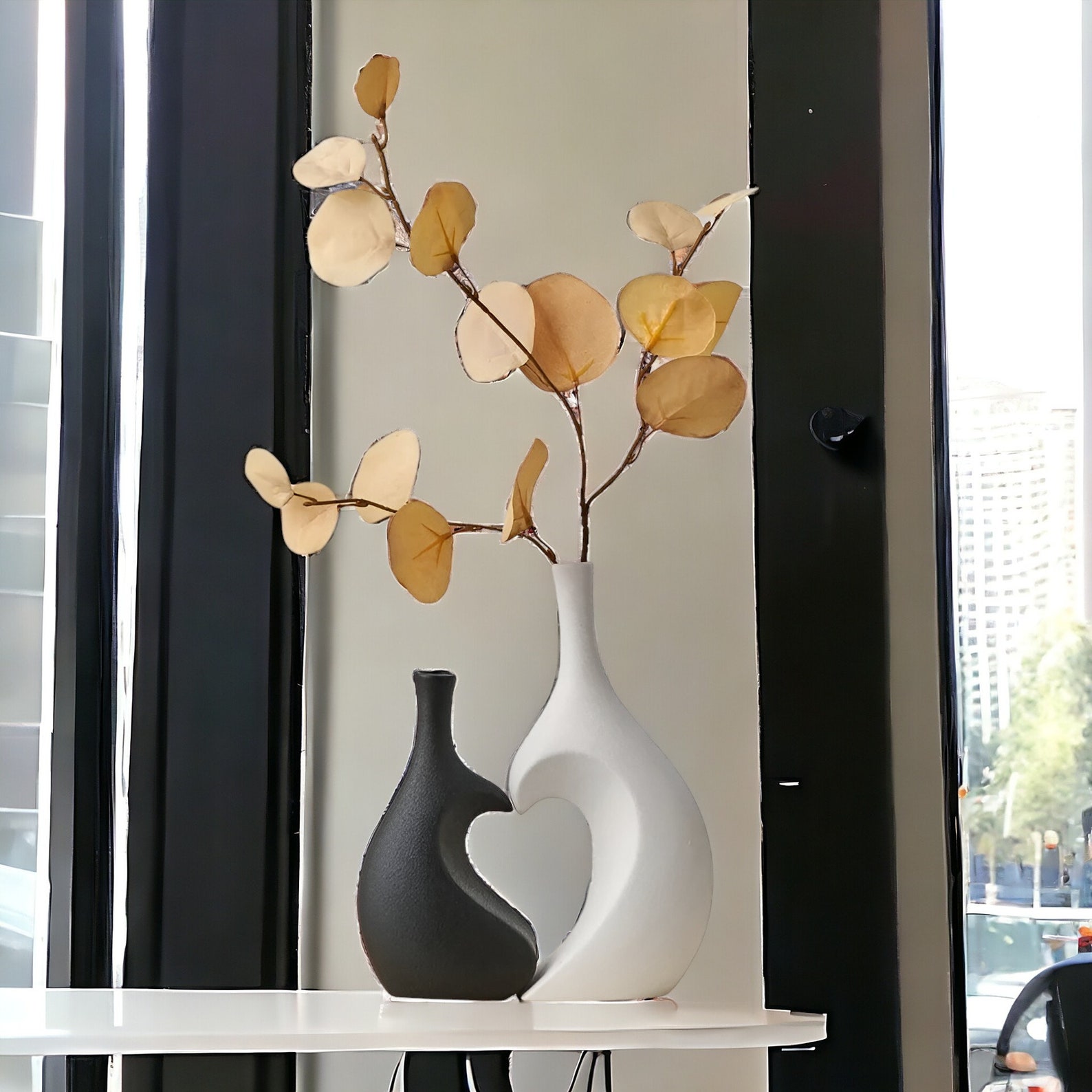 Ceramic Vase Decorative Ceramic Vase Handmade Ceramic Vase Abstract ...