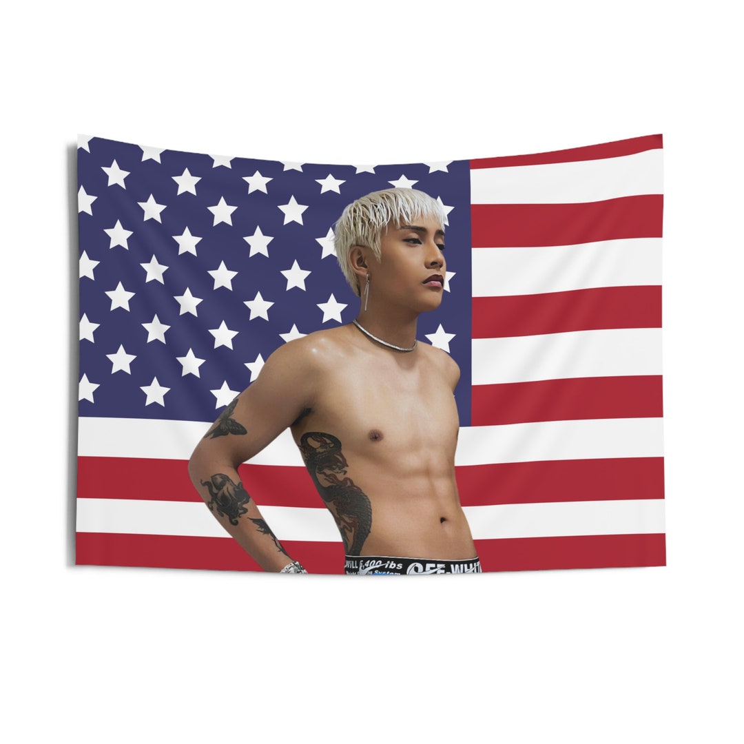 Sb19 Ken Flag Banner, Sb19 Felip Ppop American Flag Tapestry, Sb19 Ken ...