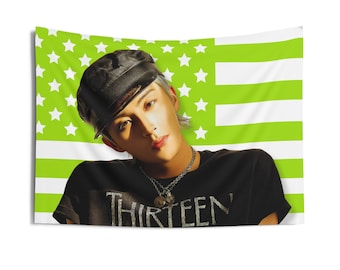 NCT Jisung America Flag Banner, NCT Dream Jisung Kpop Flag, NCT Jisung ...