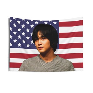 Nct Dream Haechan America Flag, Nct Haechan Sweater Kpop Flag, Nct ...