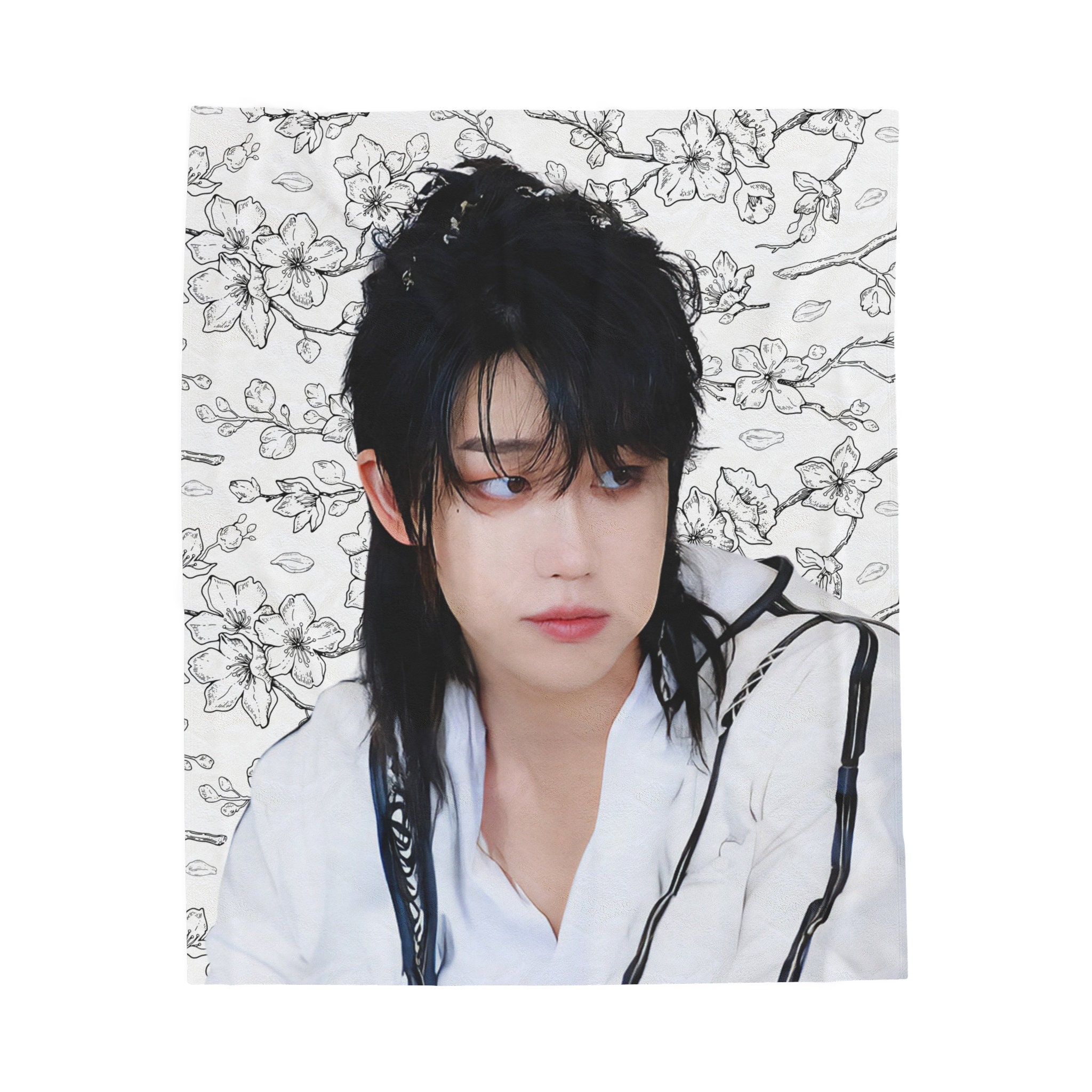 Svt The8 Minghao Long Hair Blanket Seventeen The8 Minghao - Etsy