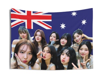 Twice Chaeyoung Pink America Flag, Twice Members Kpop Flag, Twice Vegas ...