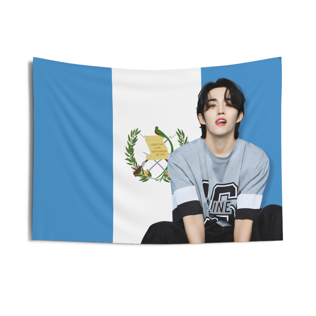 Svt Scoups Guatemala Flag, Svt Members S Coups Kpop Flag, Seventeen ...
