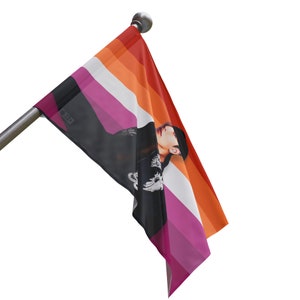 Ateez Hongjoong Magazine FULL SIZE Lesbian Flag, Ateez Members Kpop ...