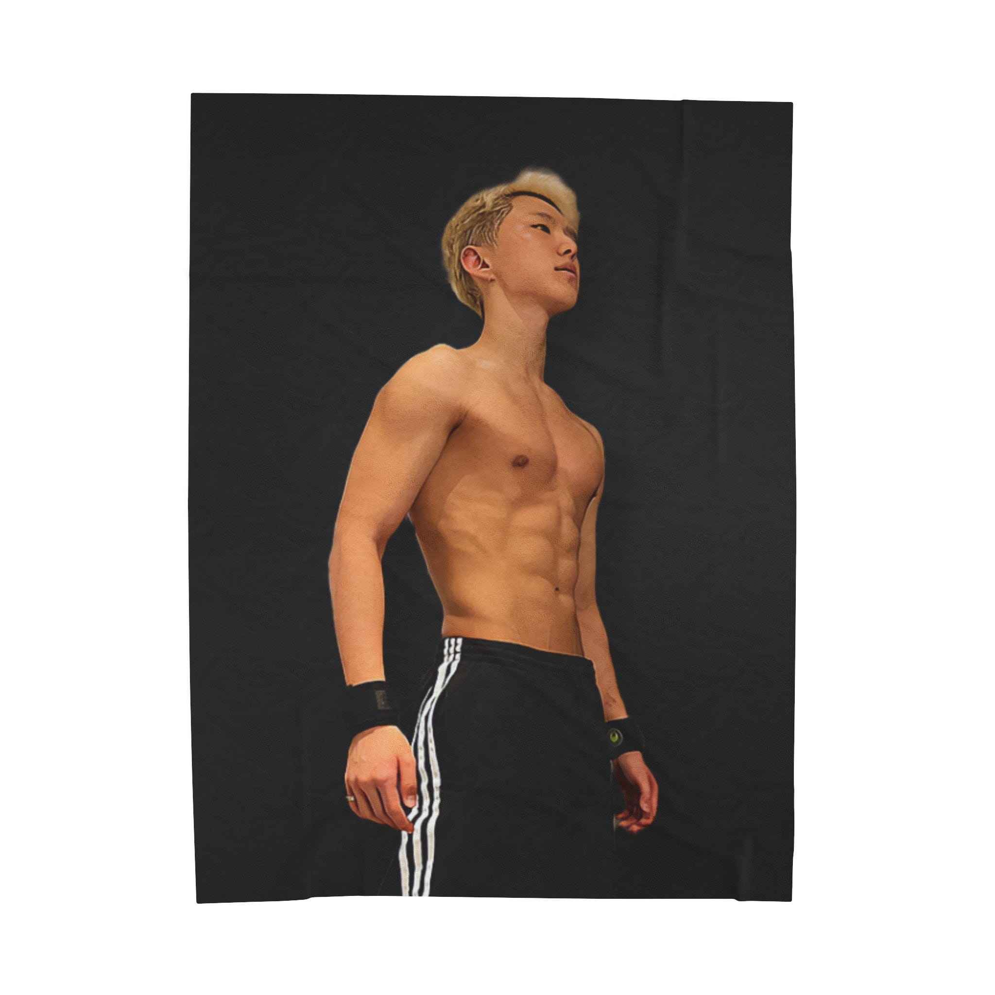SVT Hoshi Shirtless Photo Blanket, Seventeen Hoshi Kpop Merch, Gift for ...