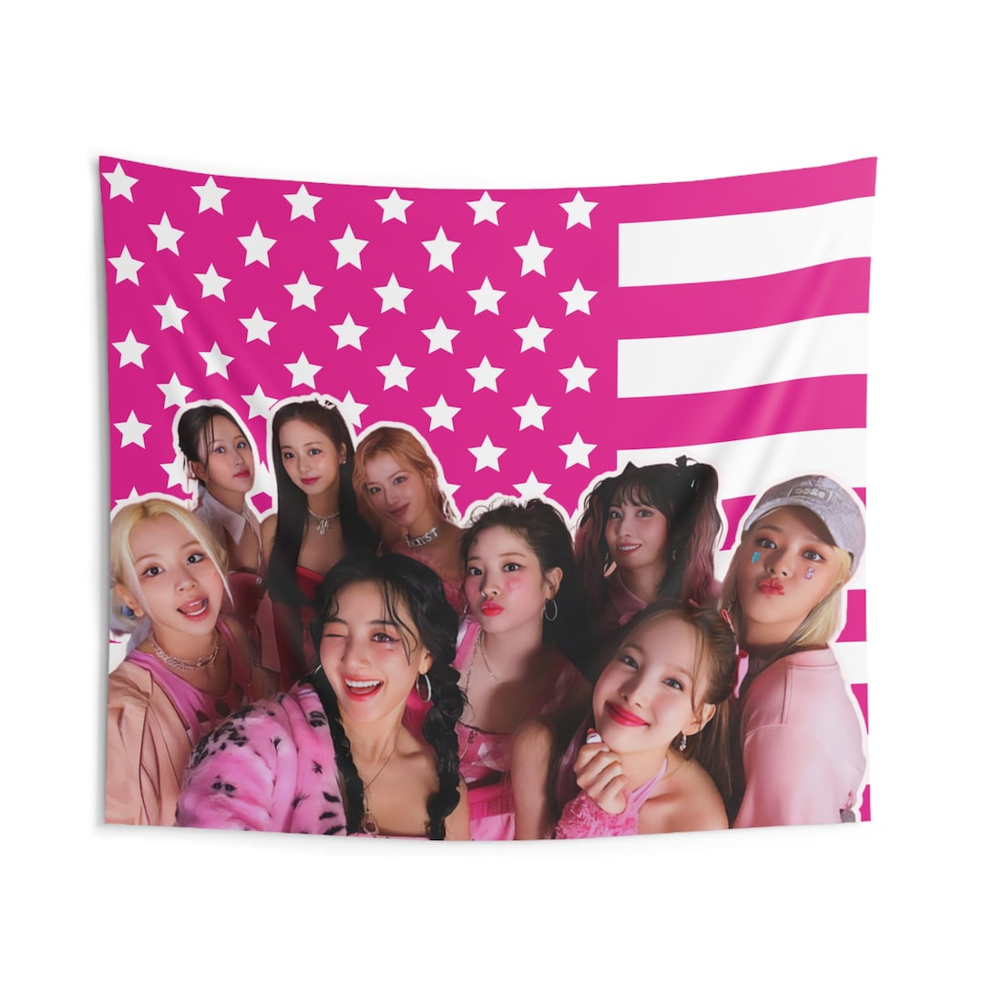 Twice Members Flag Banner Twice Members Kpop Flag Tapestry - Etsy