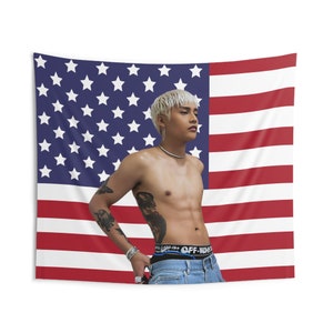 Sb19 Ken Flag Banner, Sb19 Felip Ppop American Flag Tapestry, Sb19 Ken ...
