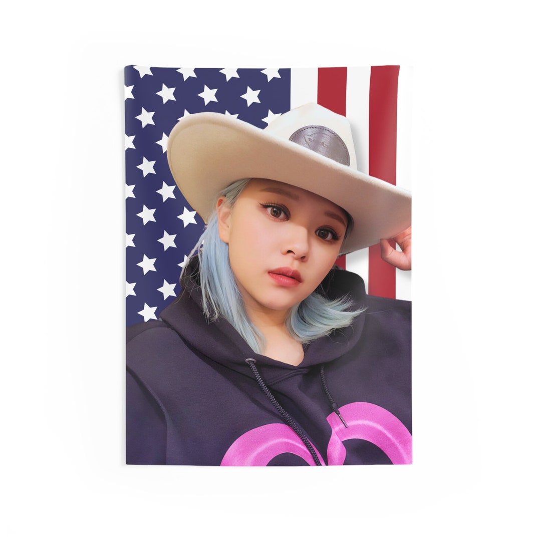 Jeongyeon TWICE America Flag Banner, Twice Members Kpop Flag, Twice ...