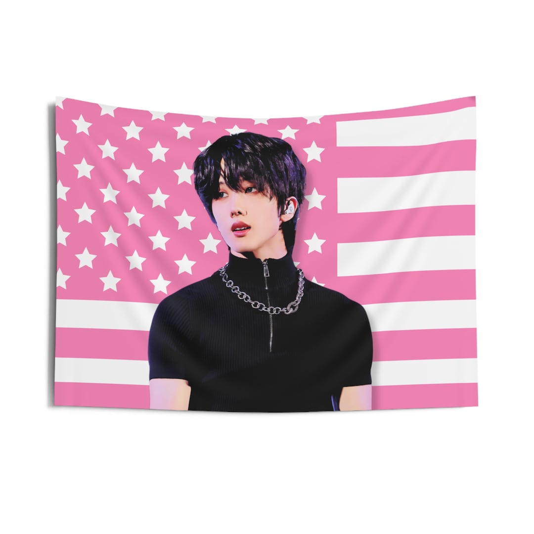 NCT Jisung America Flag Banner, NCT Dream Jisung Kpop Flag, NCT Jisung ...