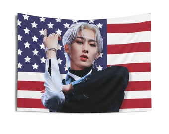 Zb1 Ricky Anime Banner, Zerobaseone Ricky Kpop Tapestry, Zb1 Ricky Kpop ...