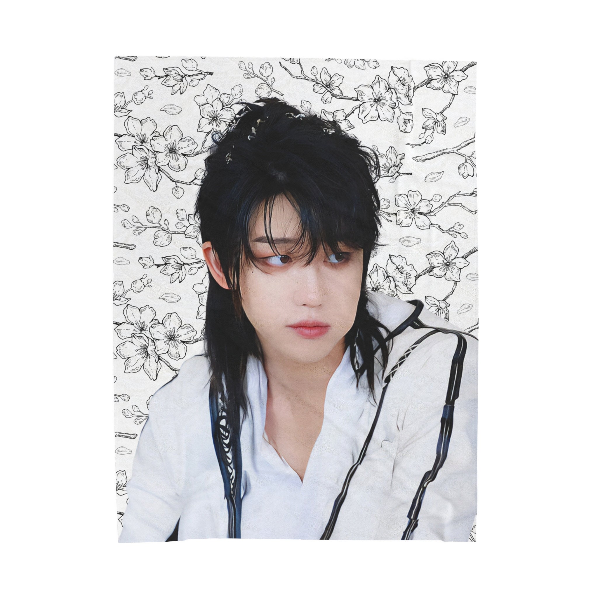 Svt The8 Minghao Long Hair Blanket Seventeen The8 Minghao - Etsy