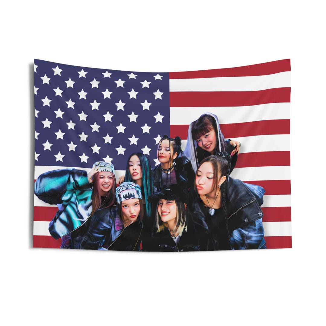XG Members America Flag Banner, Woke up XG Kpop Flag, Kpop XG Lyrics ...