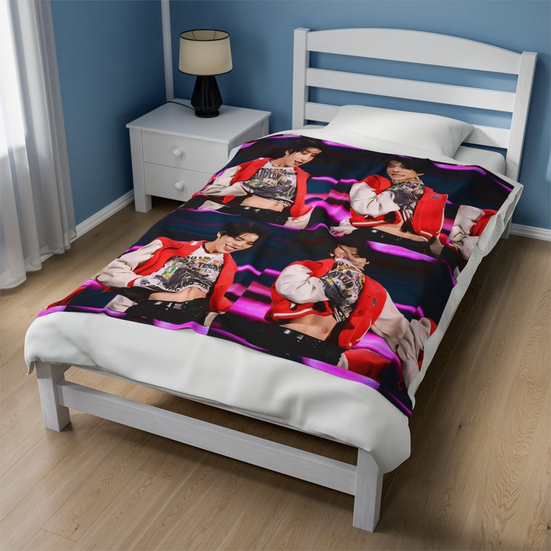 Enhypen Jake Abs Guilty Blanket, Enhypen Jake Kpop Merch, Gift for ...