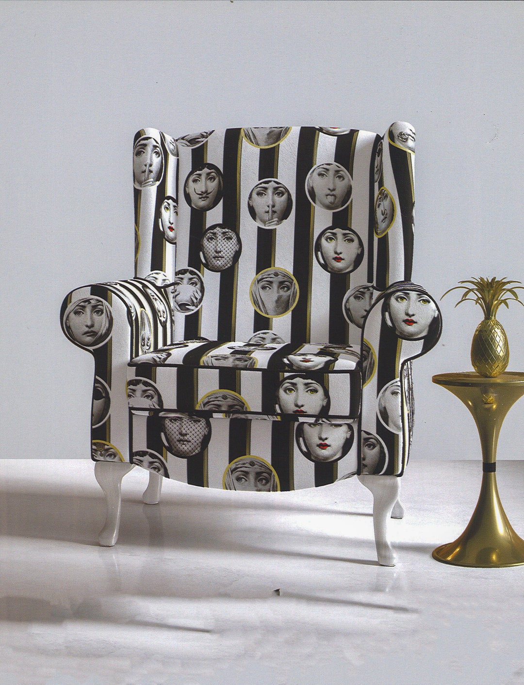 Fabric by the Yard, Striped Fabric, Conversational Pattern, Patio and ...