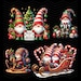 Christmas Gnome Bundle Clipart, Christmas Clipart, Winter Gnome Png ...