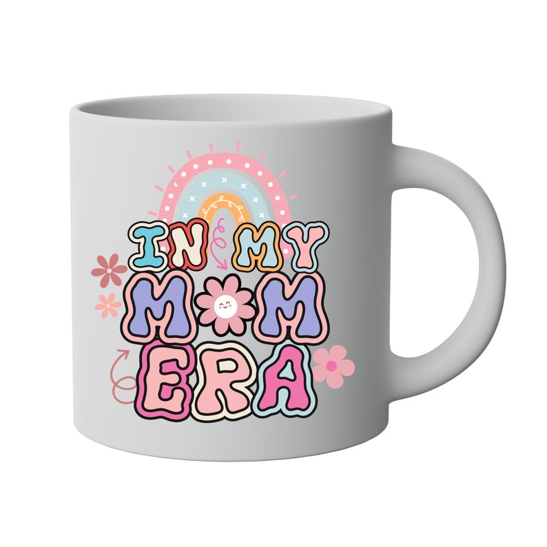 In My Mom Era PNG: Retro Mom Life Shirt Design (digital Download) - Etsy