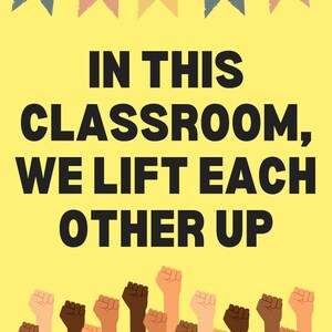 Empowering & Inclusive Classroom Posters Digital Printables for Student ...