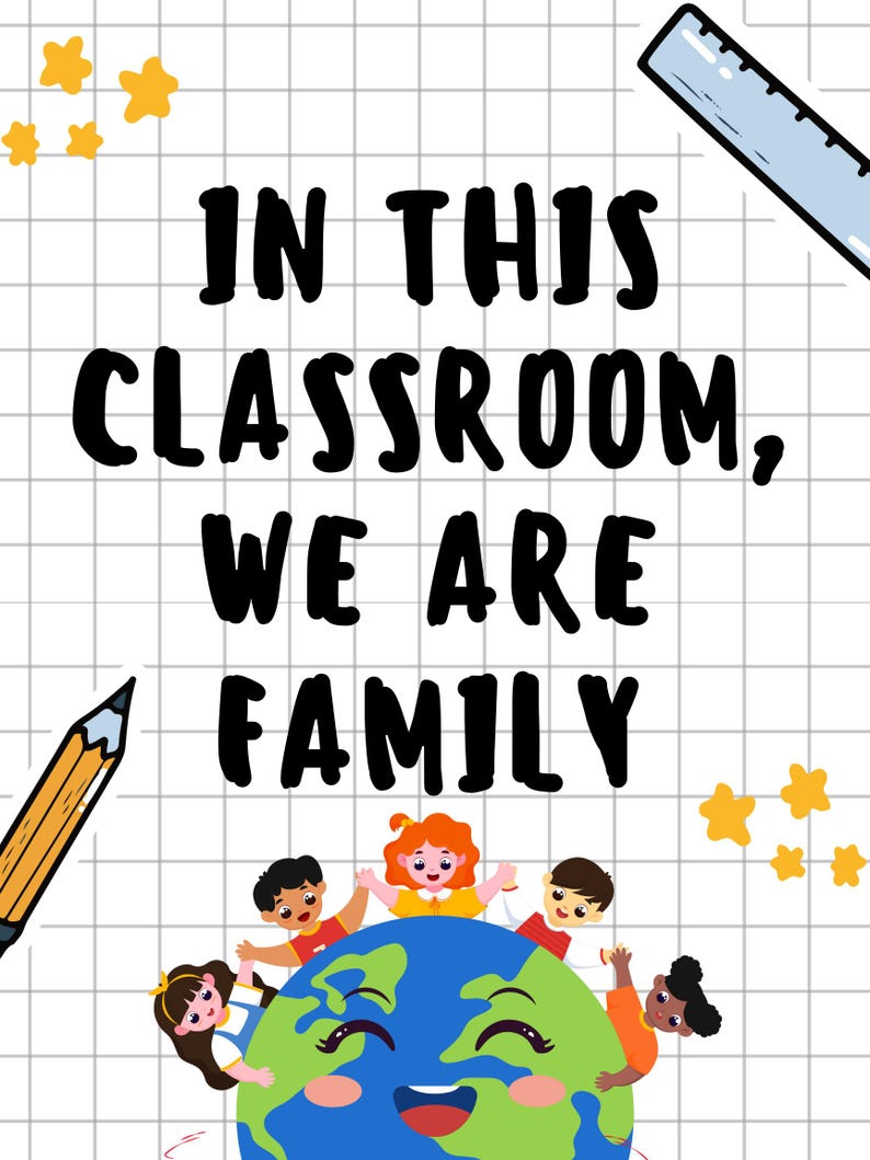 Empowering & Inclusive Classroom Posters Digital Printables for Student ...