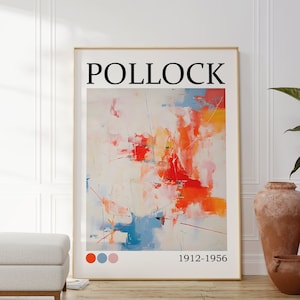 Jackson Pollock Poster High Quality Pollock Painting for Your Home or ...