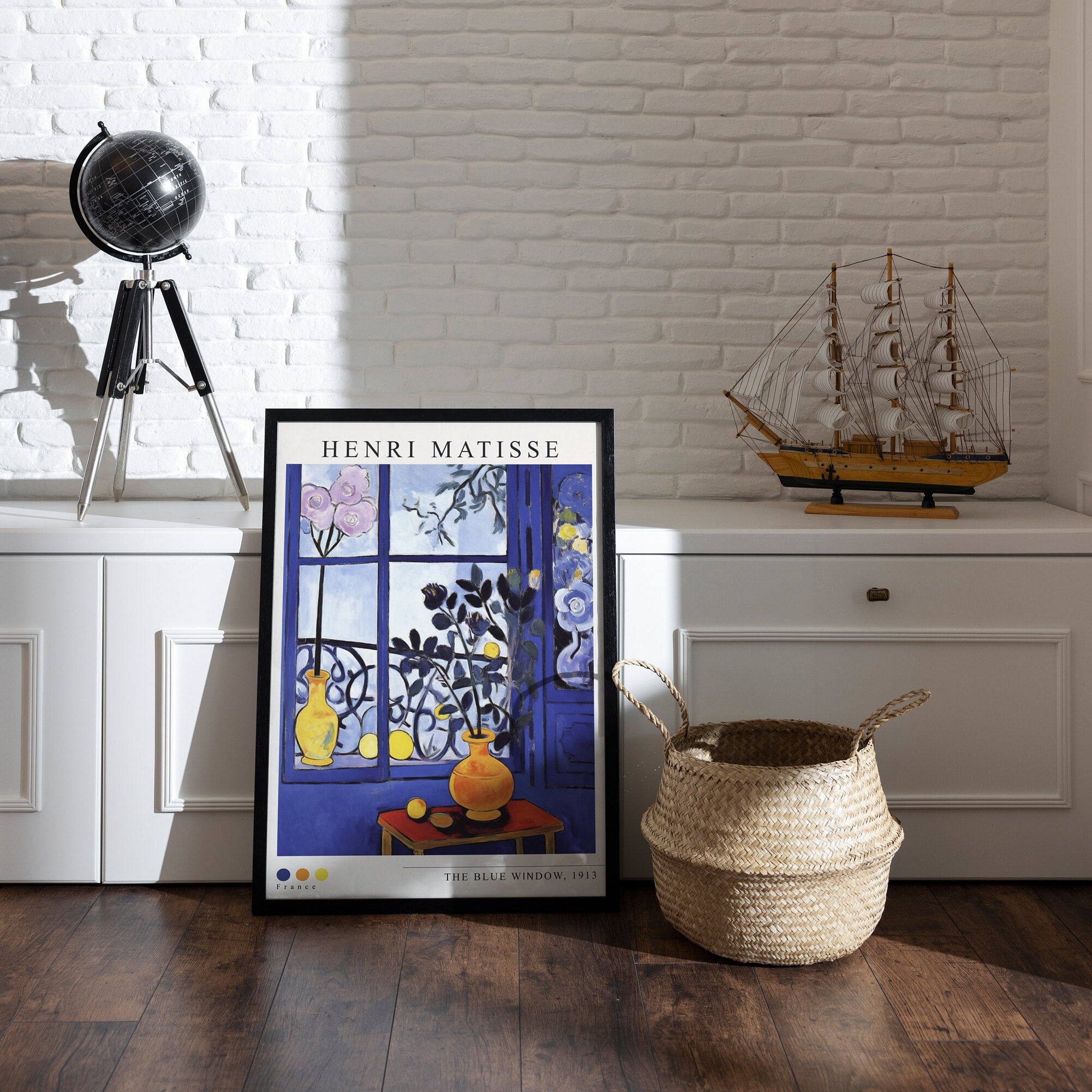 Henri Matisse the Blue Window Poster Matisse Painting - Etsy