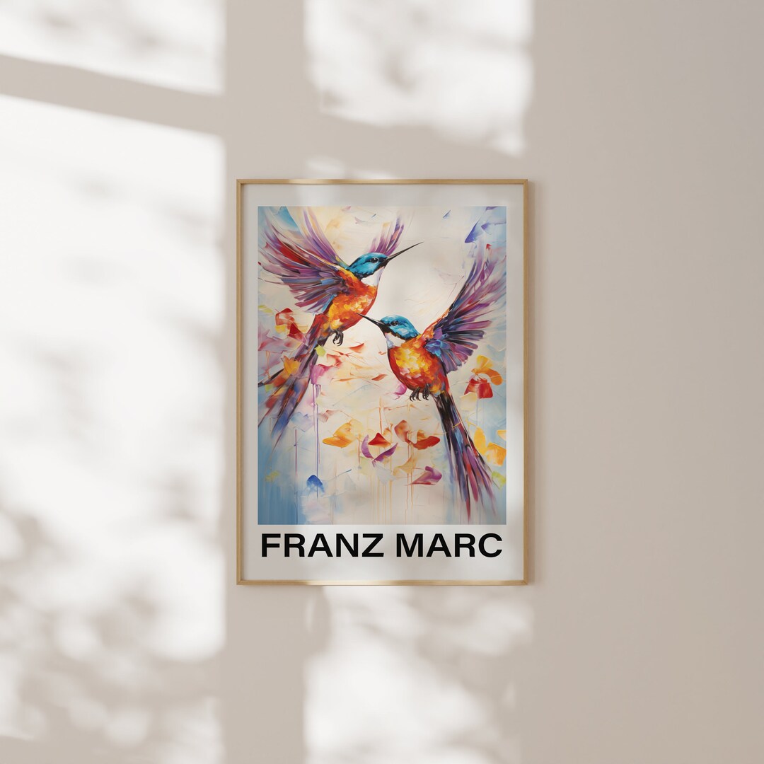 Franz Marc Poster - High-quality Museum Art as a Franz Marc Print ...